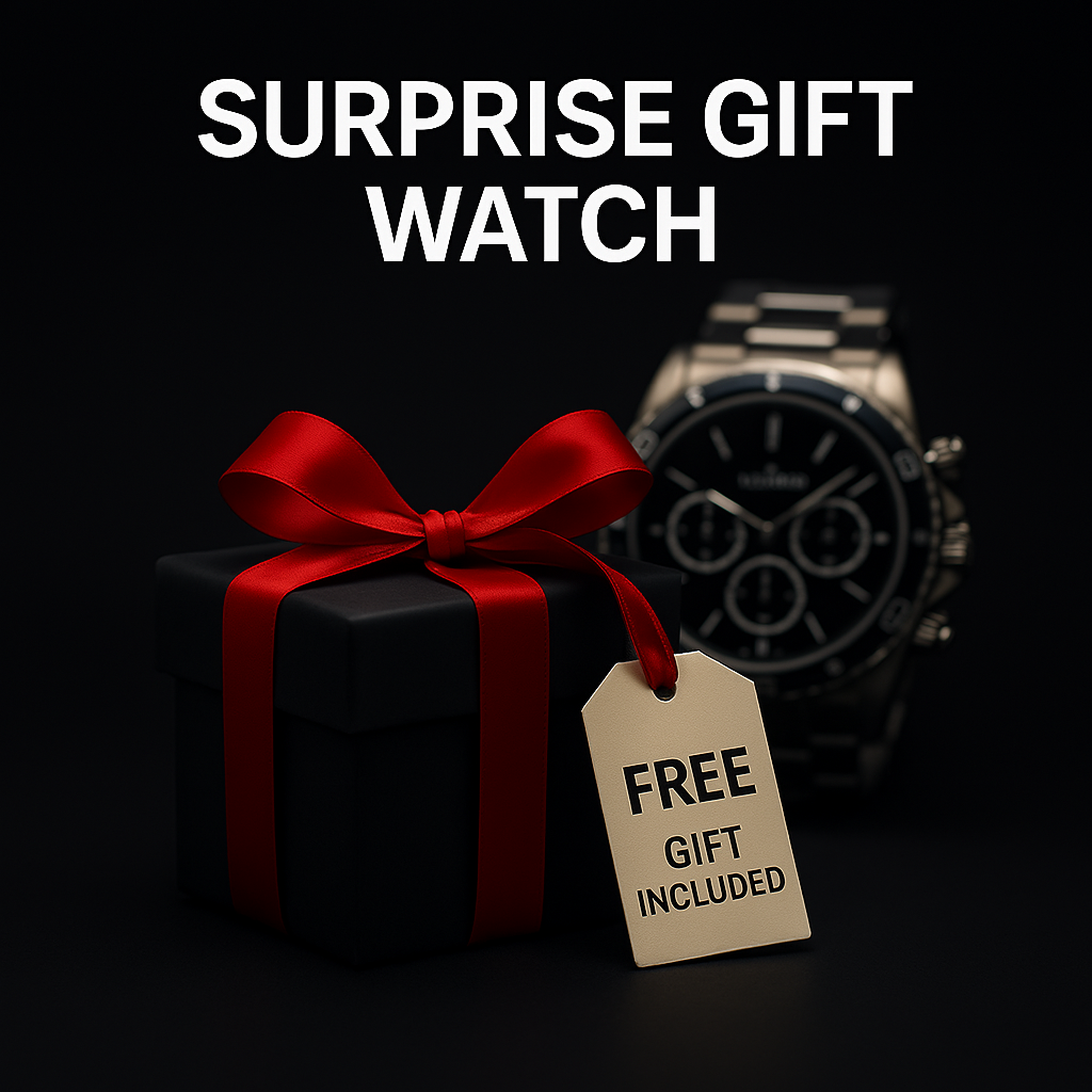 Surprise Gift Watch – FREE Bonus with Your Order – HOVX